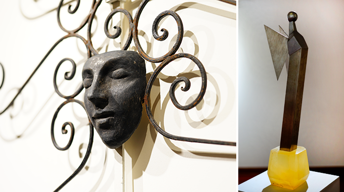 Galería de Arte UNIFÉ presenta la exposición de esculturas metálicas ...